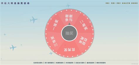 html幸运大转盘抽奖（附源码） html抽奖程序 csdn博客