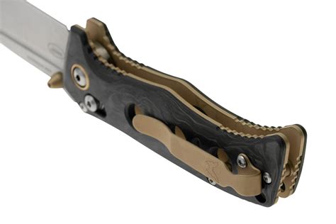 Benchmade Mini Adamas 273 03 Cpm Magnacut Marbled Carbon Fiber