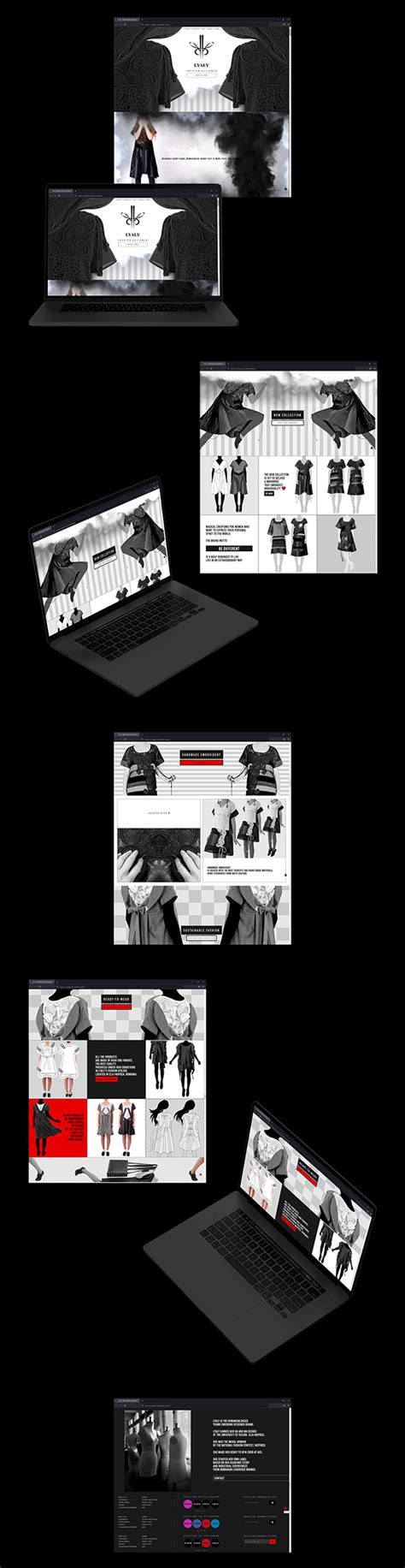 Front End Web Development Ecommerce Website Design Behance