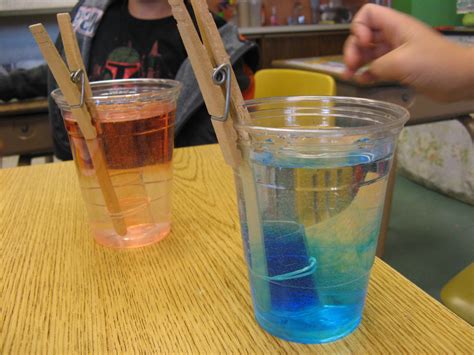 Mrs Rathbone S Third Grade Class The Density Of Water