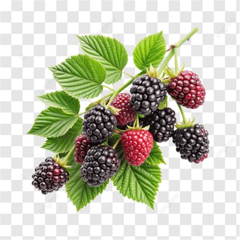 Mora Con Hojas Png Dibujos Fruta Baya Frambuesa Png Imagen Para
