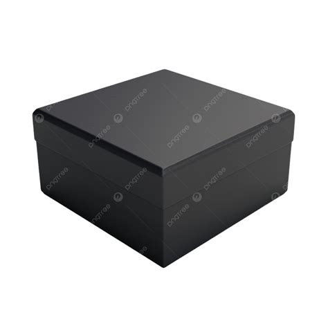 현실적인 검은 패키지 상자 격리 투명 배경 현실적인 블랙 패키지 상자 외딴 Png 일러스트 및 이미지 에 대한 무료 다운로드 Pngtree