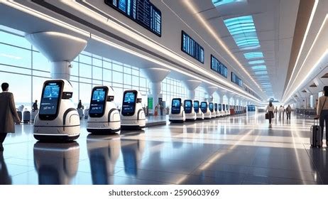 4+ Thousand Airport Robot Royalty-Free Images, Stock Photos & Pictures | Shutterstock