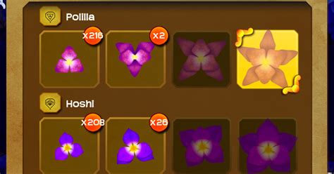 A Flutter Starlight Journey Core Sets Save Your Attraction Flowers Via Combinations