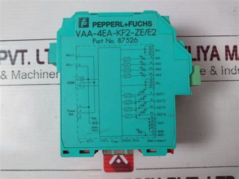 Pepperlfuchs Vaa 4ea Kf2 Zee2 Interface Sensoractuator Module