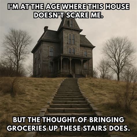 Scary House On Hill Haunted House On The Hill Spooky House Humor