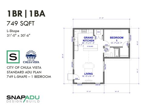 1 Bedroom Adu Floor Plans And Designs Layouts And Exteriors