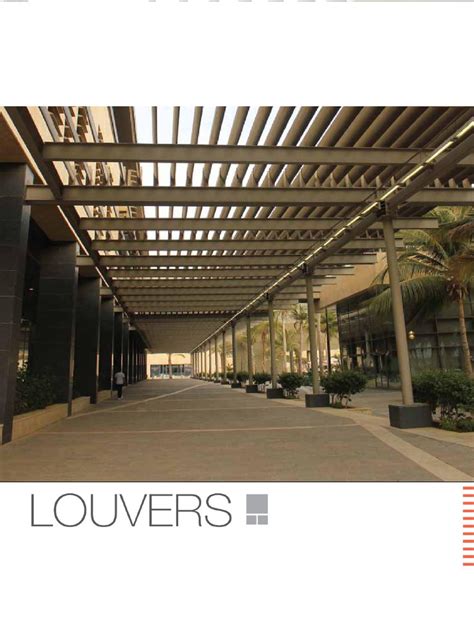 Aluminium Louvers Data Sheet Pdf