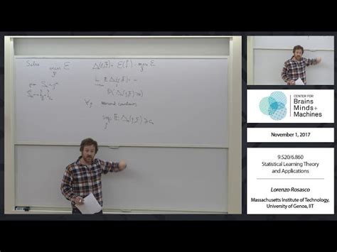 Free Video Generalization Error And Stability From MITCBMM Class Central