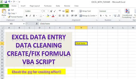 Help You With Excel Formulas Macros Vba Script Data Cleaning By