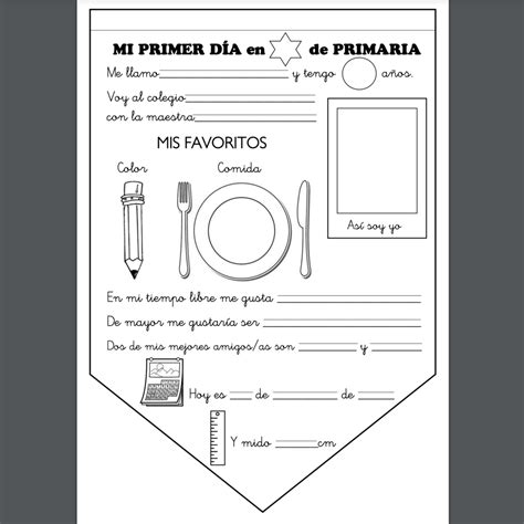 BanderÍn Primer DÍa De Clase