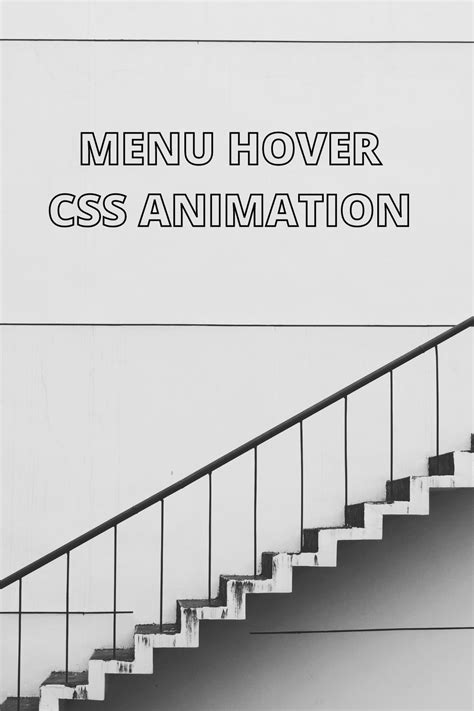 Creative Menu Hover With Css Animation Css Css Animation Examples