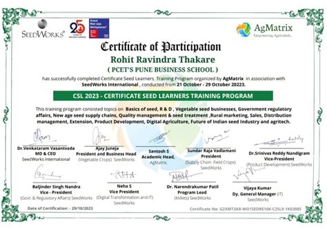 Seedlearning Certification Growthmindset Personaldevelopment