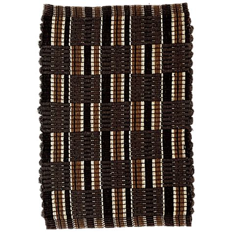 Buy Vti Home Collection Cotton Polyester Hand Woven Doormat Fibre Long Lasting Brown Online