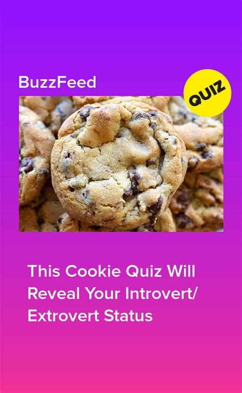 This Cookie Quiz Will Reveal Your Introvertextrovert Status