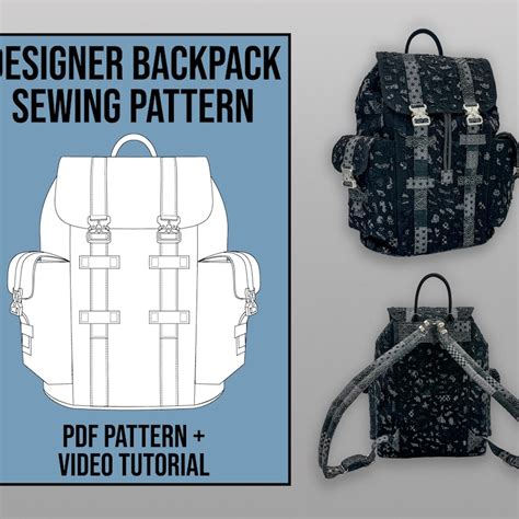 Backpack Sewing Pattern Etsy