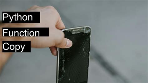 How To Use Function Copy In Python With Practical Example Youtube