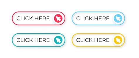 Premium Vector Search Bar Icon Isolated On White Background Click Here Web Button Icon