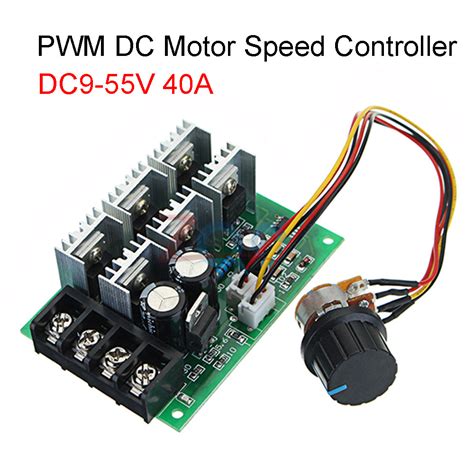 DC V V A PWM DC Motor Speed Controller Switch Electric PWM Speed Control Regulator With