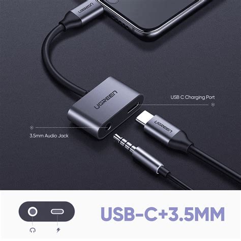 Usb C To Mm Jack Headphone Adapter Ugreen Fonepro