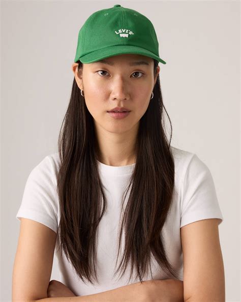 Lazy Girl Logo Cap Green Levis® Ca
