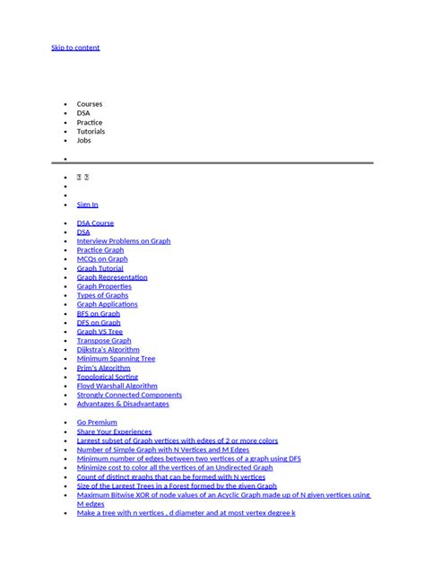 Subset Of Graph Pdf Vertex Graph Theory Theoretical Computer