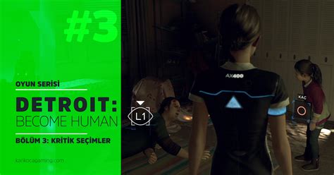Detroit Become Human 3 Kara Ve Markusun Kritik Seçimi