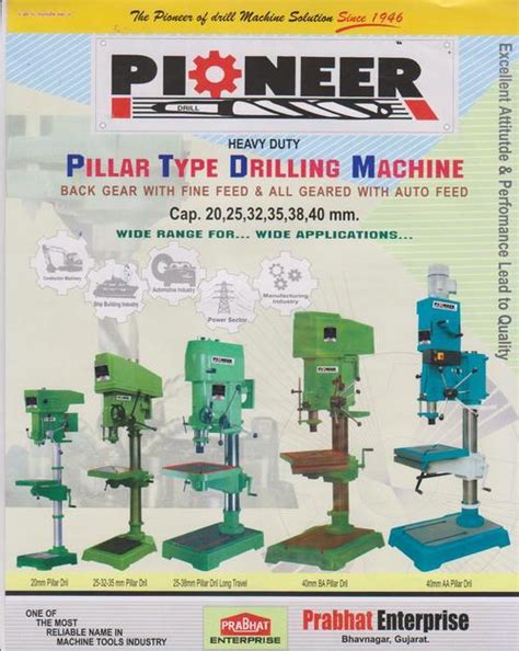 Pillar Types Drill Machine At Best Price In Bhavnagar Prabhat Enterprise