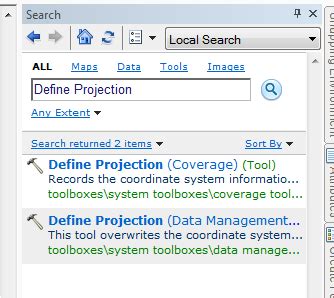 Solved How Can I Add A Spatial Reference To The Layer Esri Community