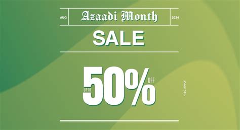14th August Azadi Sale 2026 On Brands In Pakistan