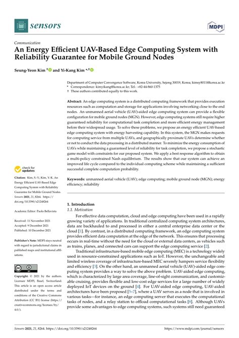 pdf an energy efficient uav based edge computing system with