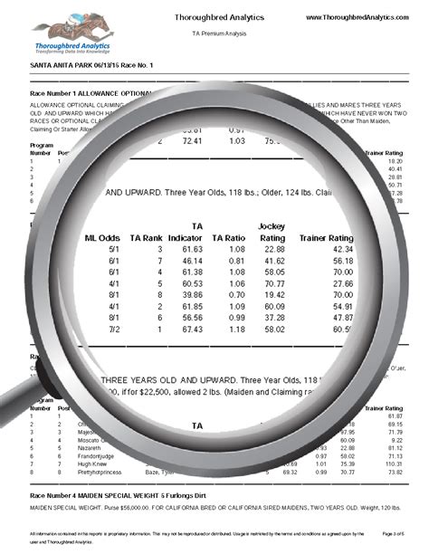 Premium Analysis Todays Racing Digest