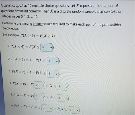 Solved Statistics Quiz Has 10 Multiple Choice Questions Let