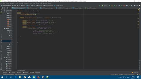 Java I Cannot Get The App To Construct An Sqlite Database Stack Overflow
