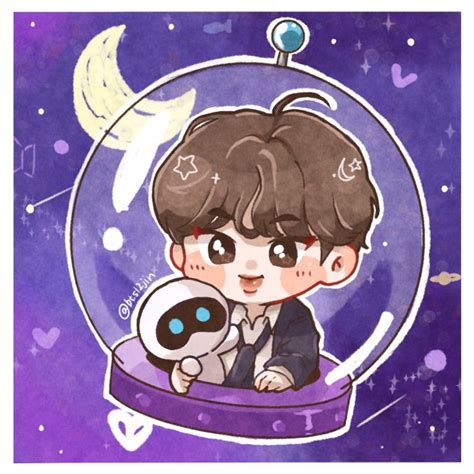 Pin By Leticia Henriquez Grandon On Pegatinas Chibi Wallpaper Bts Chibi Bts Fanart
