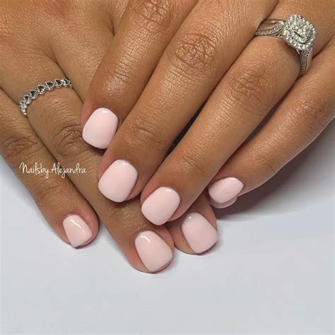 55 Chic Nude Pink Nails You Will Love Bridesmaids Nails Pink Nails