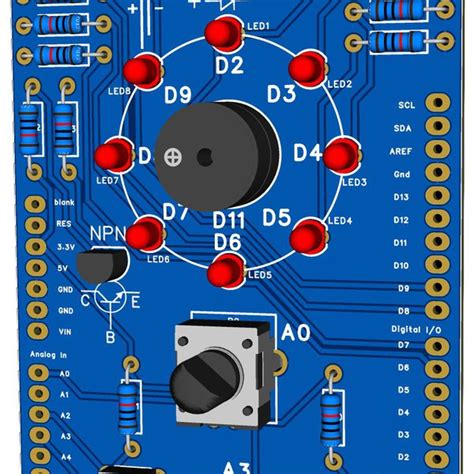 solder practice shield for arduino