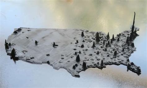 3d Population Density Of The Usa Is Astonishing Rlazylookatlater