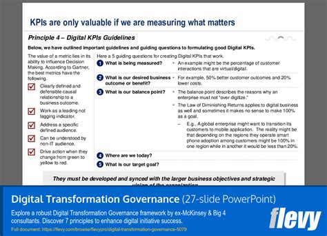 Guidelines for Effective Digital KPI Development PPT Slide
