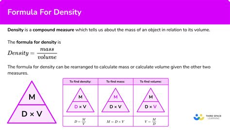 Density Formula Knowitall Density Formula Knowitall
