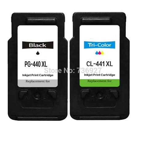 One Set Compatible Inkjet Print Cartridge Pg440 Cl441 Pg-440 Cl-441 Pg ...