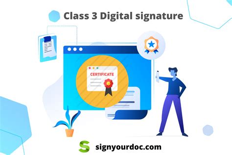 Get Class 3 Dsc In A Few Clicks Digital Signature Guide Signyourdoc