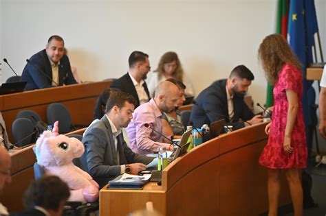 Розов еднорог се появи в СОС Вижте за кой общинар е подарък СНИМКИ Информационна агенция ПИК