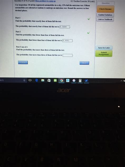 solved question 8 of 15 1 point view problem in a pop