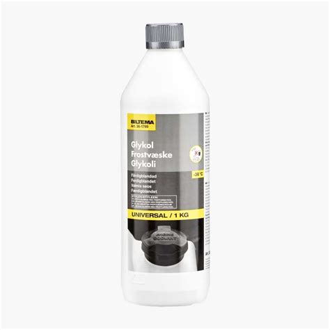 Glykol Universal, færdigblandet, 1 kg - Biltema.dk