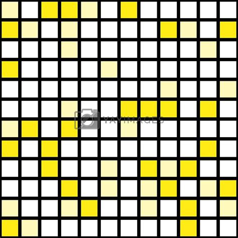 Decorative Geometric Shapes Tiling Monochrome Irregular Pattern By Creatorsclub Vectors