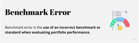 Benchmark Meaning Types Benchmark Index Benchmark Error And More Glossary By Tickertape