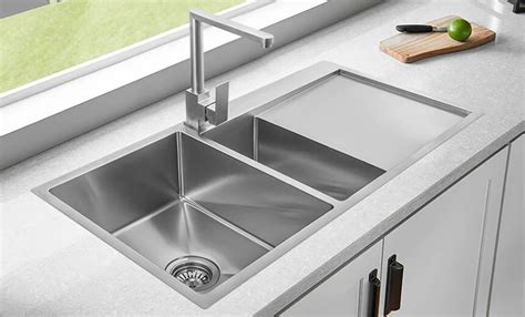 Custom Stainless Steel Sinks With Drainboard Factorymanufacturer