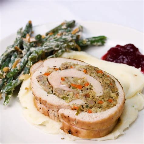 Turkey Roulade Recipe By Tasty