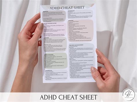 Executive Function Adhd Cheat Sheet Adhd Tools Attention Deficit Understanding Executive